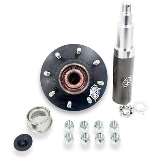 SOUTHWEST WHEEL® Round R50642X 42 Spindle & 6-5.5" Bolt Circle Trailer ...