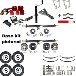 SOUTHWEST WHEEL® Utility Trailer Axle Kits