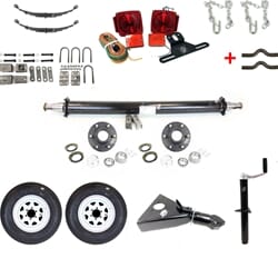 SOUTHWEST WHEEL® Utility Trailer Axle Kits