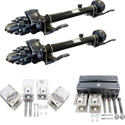 10,000 lbs. Dual Wheel Dexter® Trailer Axles (Trailer Axles ...