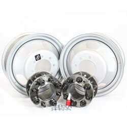 Eight Hole Dodge/RAM Single to Dual Wheel Adapters (Single to Dual ...